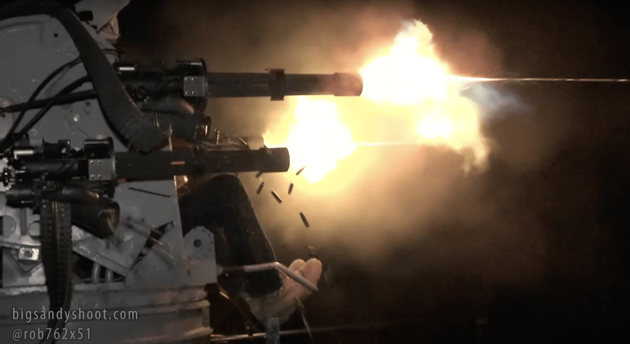 Shooting the Monstrously Powerful Quad M134 Minigun - World War Wings