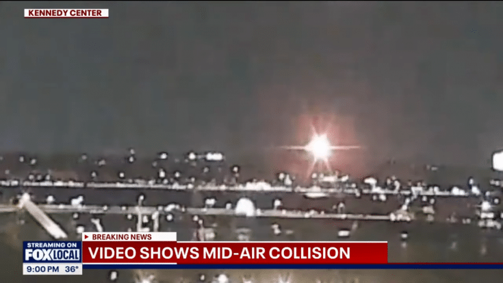 Passenger Jet and Military Helicopter Collide Midair Near Washington ...