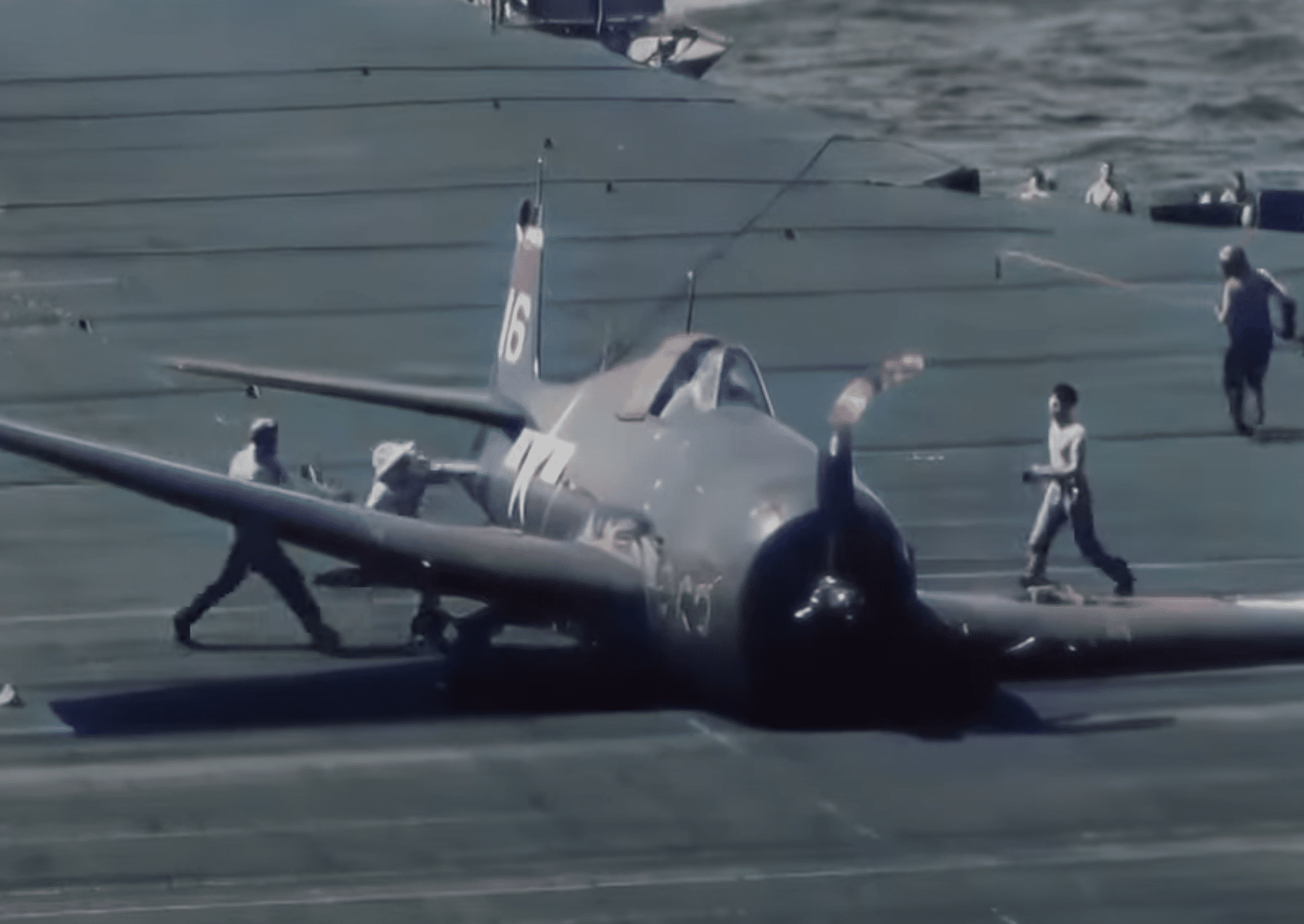 Remarkable Crash Landings of WWII Restored Historical Footage - World ...