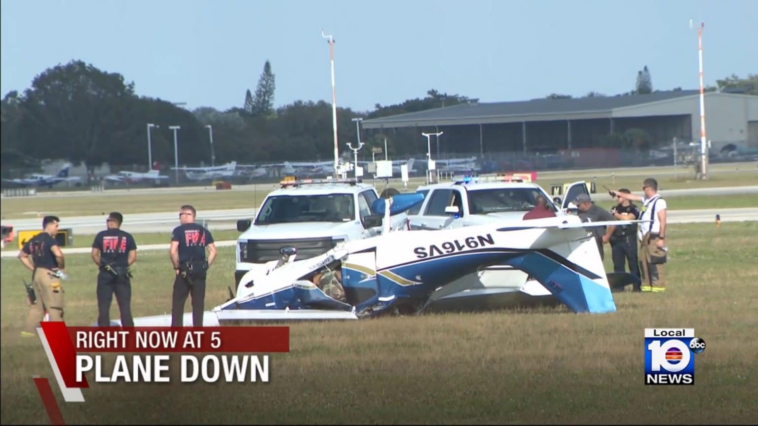 Experimental Plane Crashes While Taking Off At North Perry Airport ...
