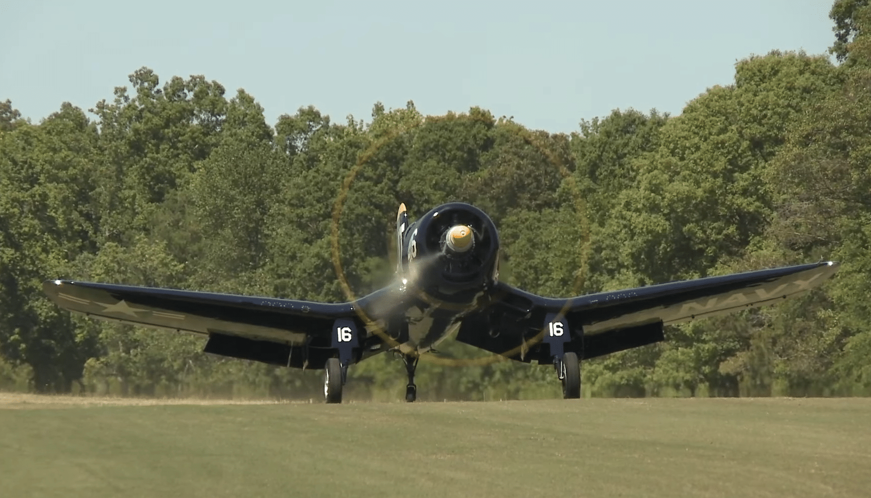The Vought F4U Corsair's Amazing Startup, Takeoff, and Fly-By Sounds ...