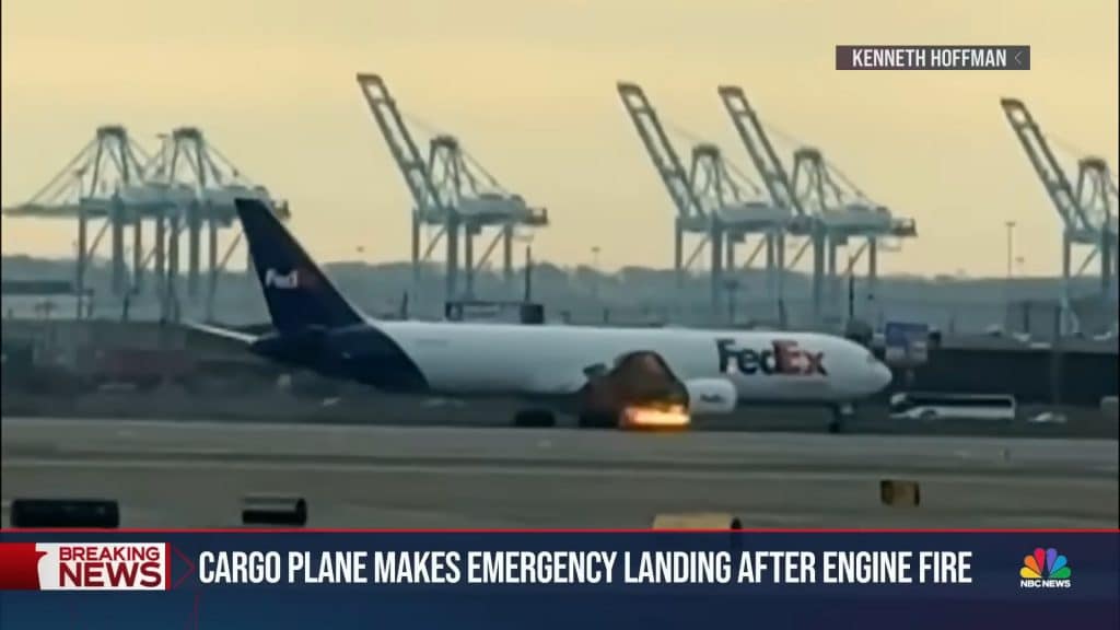 FedEx Cargo Plane Makes Emergency Landing After Bird Strike - World War ...