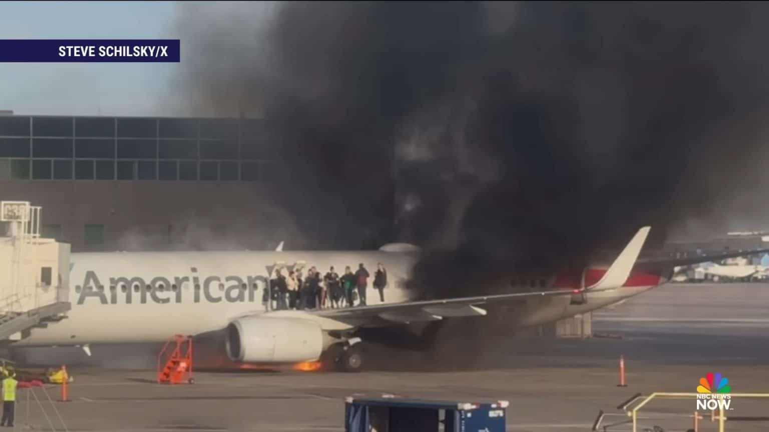 12 Injured After Airliner Catches Fire at Denver International Airport ...