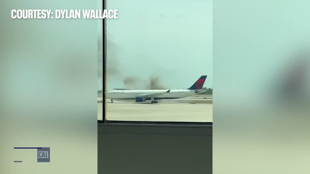 Terrifying Moments on the Tarmac: Delta Jet Catches Fire at Orlando ...