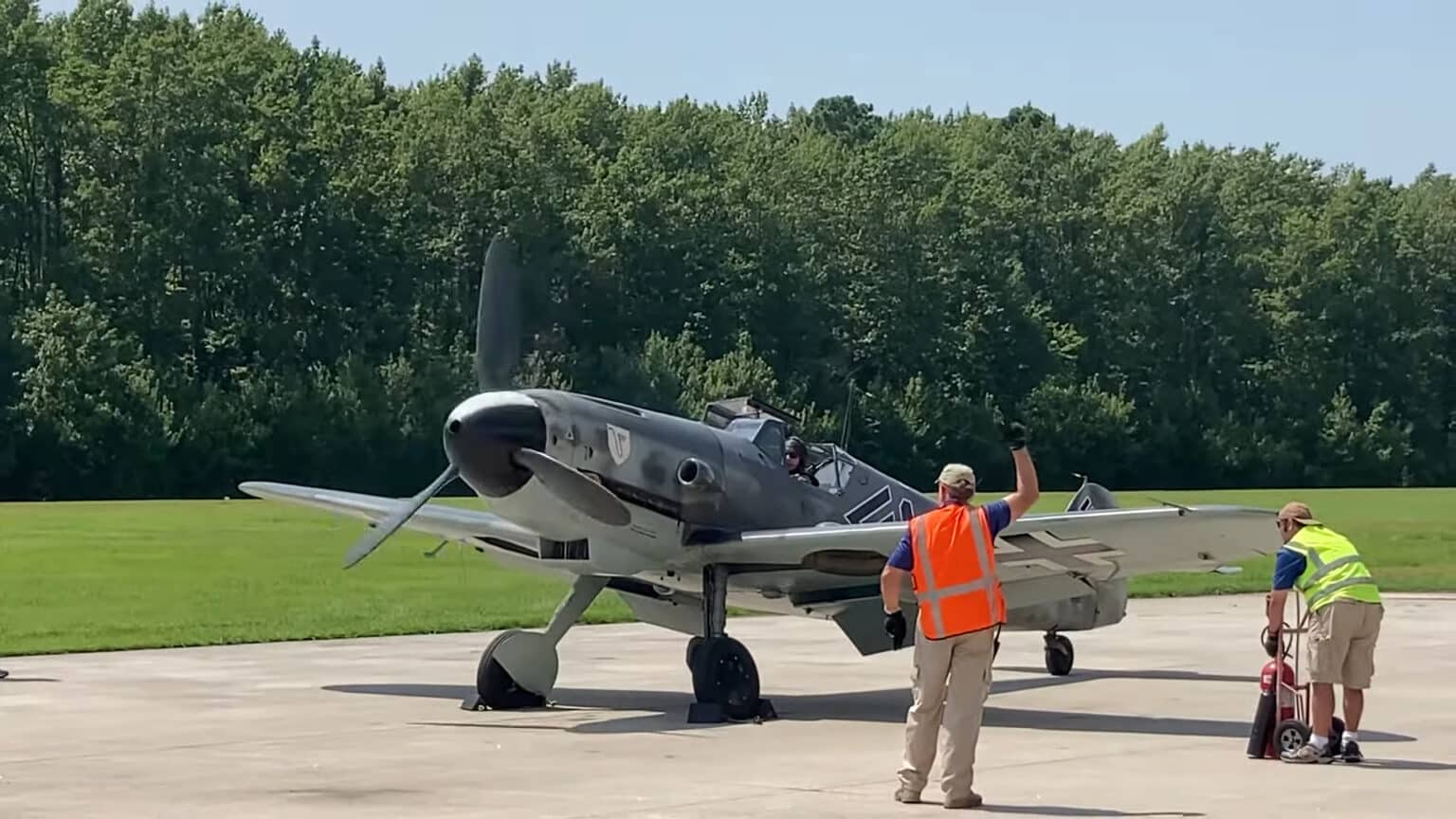 Fully Restored Messerschmidt BF 109G-4 Start-up - World War Wings