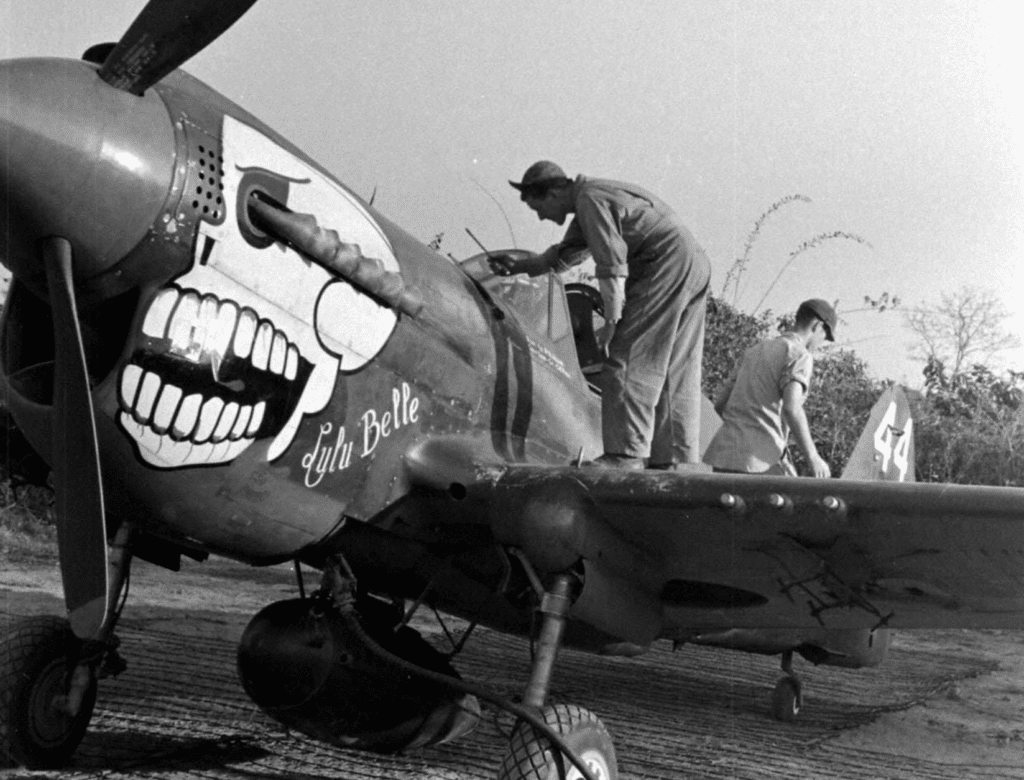 The Story of the Lone Pilot Who Takes on 60 Enemy Planes With His P-40 ...