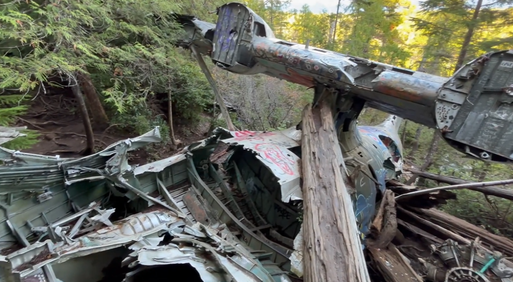 Watch These Explorer Visit a WWII Plane Crash Site in British Columbia ...