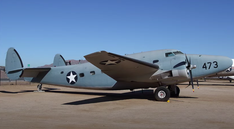 The Forgotten WWII Twin-Engine Transport Aircraft Lockheed Model ...