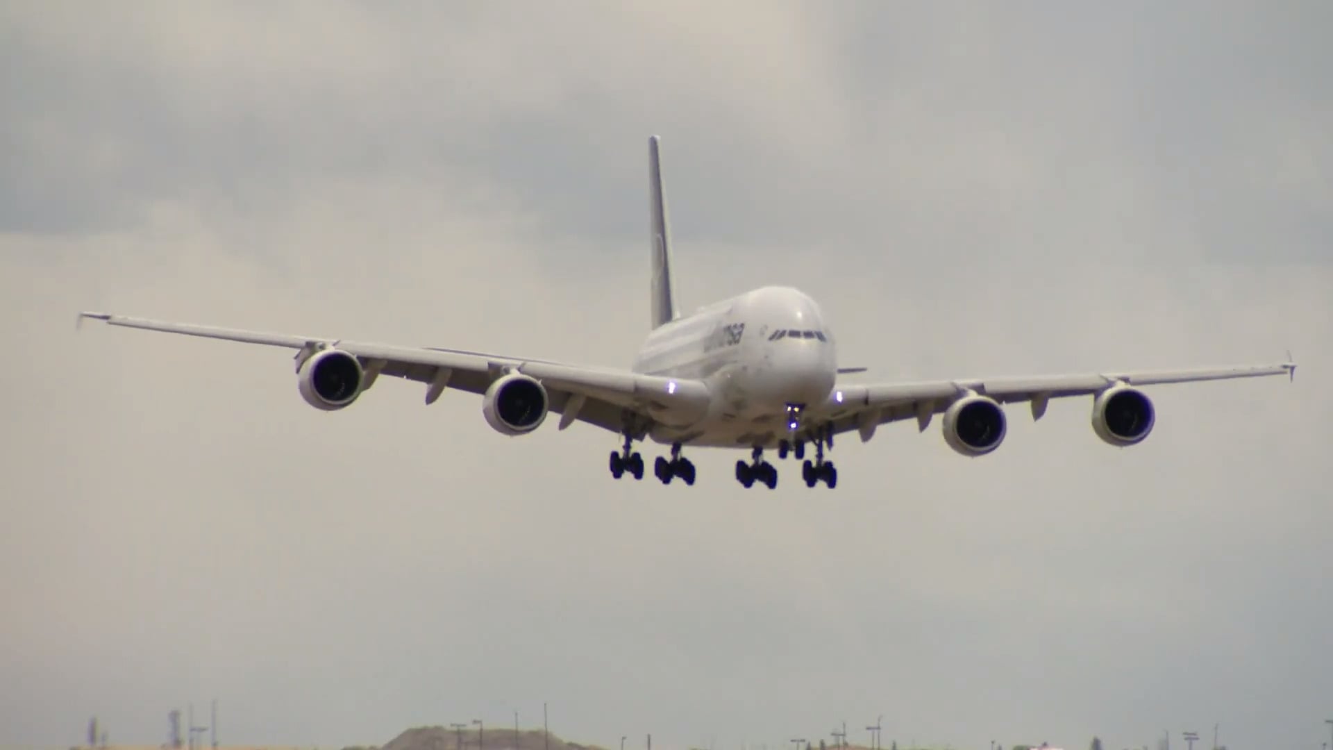 The World's Largest Passenger Plane Makes First Scheduled Landing ...