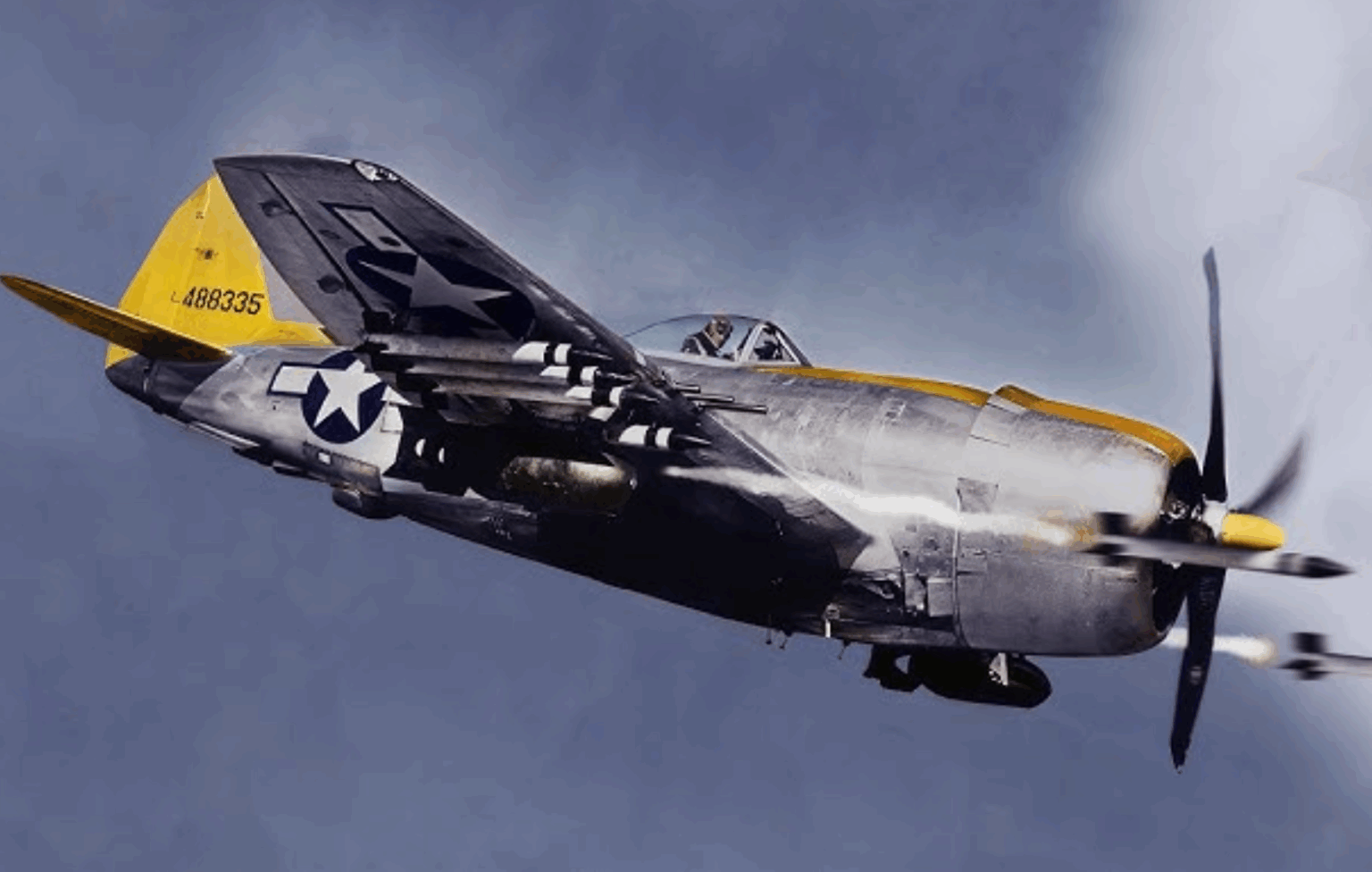 The American Fighter Plane That Was Surprisingly Heavy and Dubbed "Tank ...