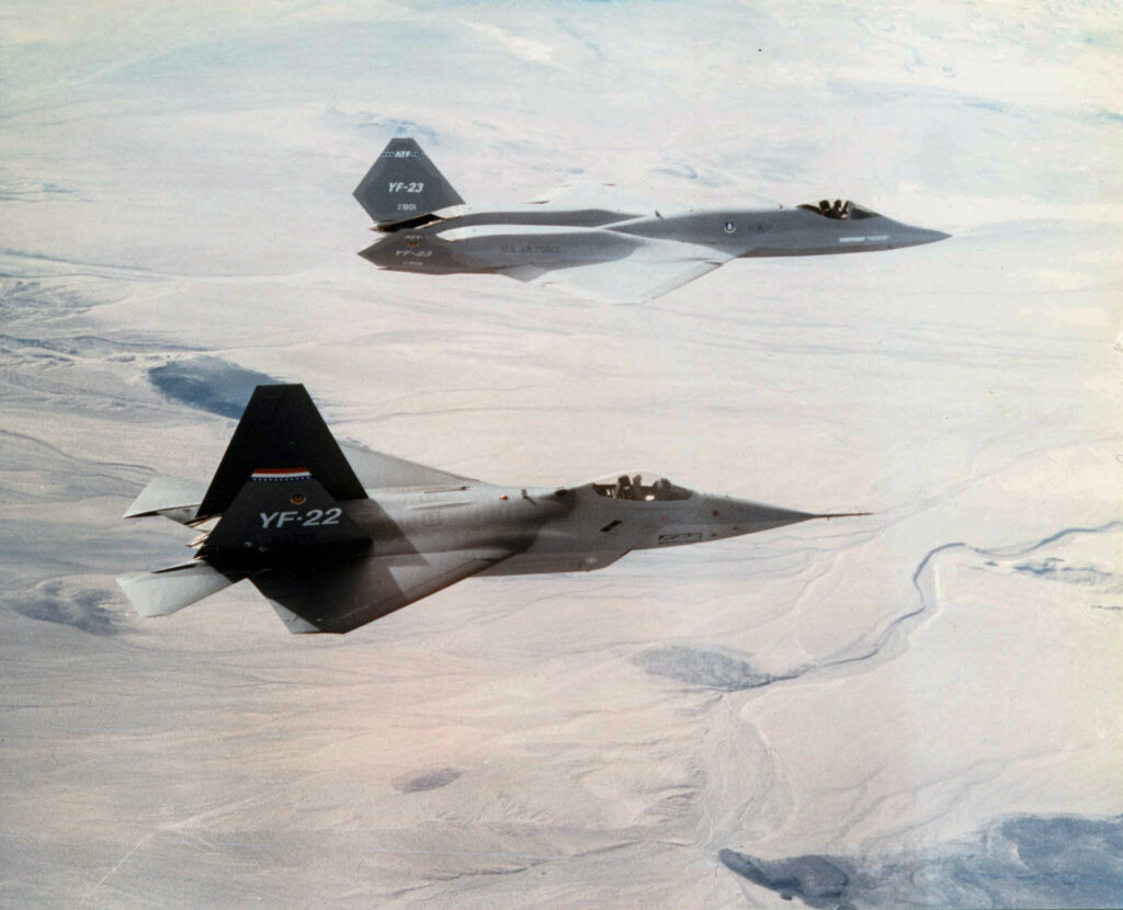 Was The YF-23 Superior to the F-22? - World War Wings