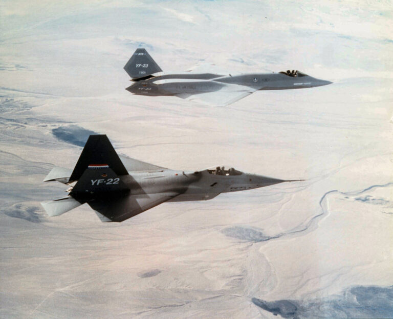 Was The YF-23 Superior to the F-22? - World War Wings