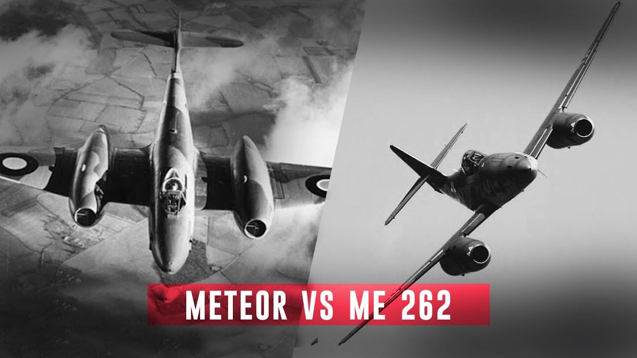 Which WW2 Jet Was The Best? ME 262 vs Meteor - World War Wings