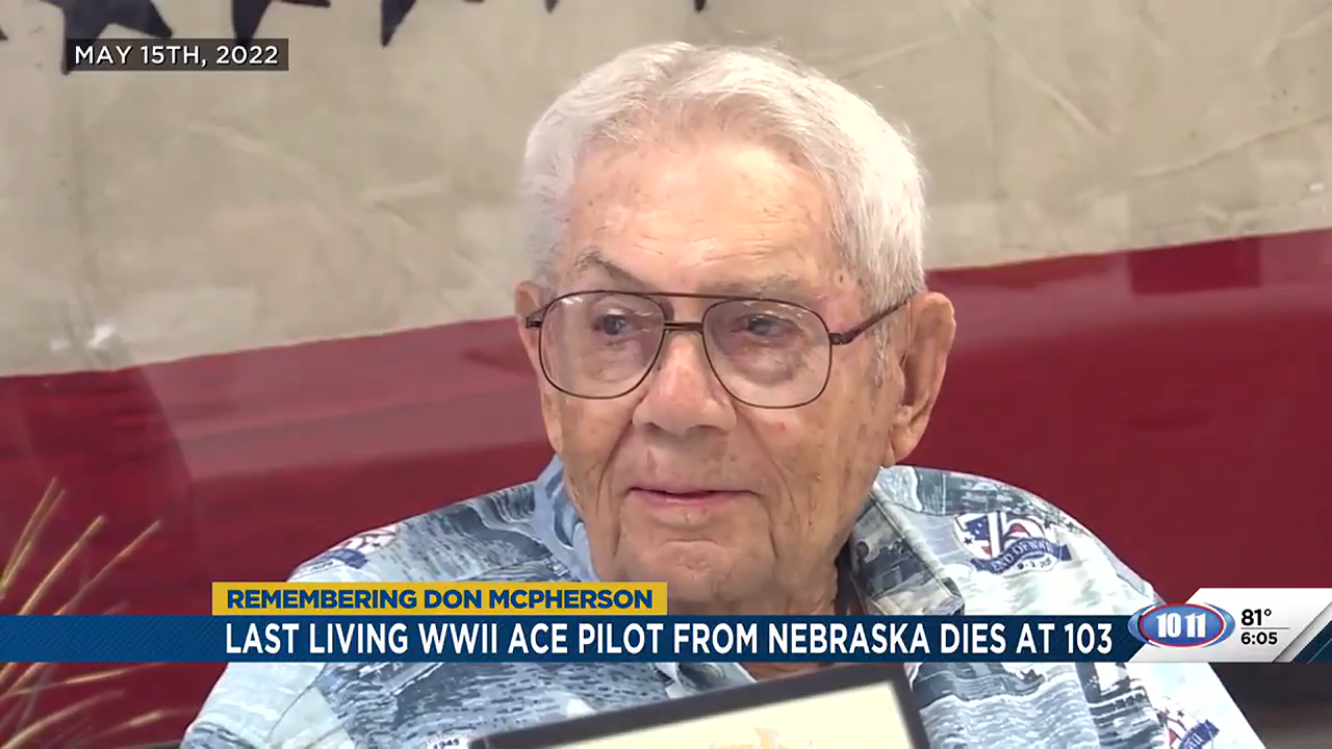 Don McPherson: America’s Last WWII Ace Dies at 103 - World War Wings