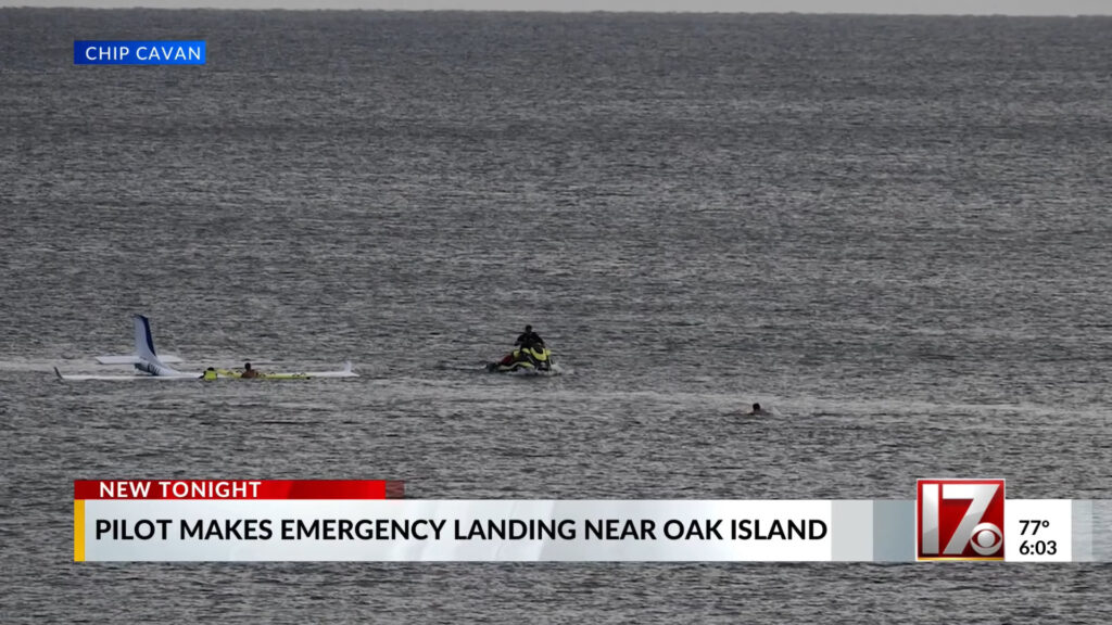 Pilot Rescued After Plane Crashes Into Ocean Off Oak Island - World War ...