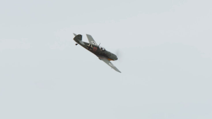 The First Flight of Bf 109 E-4 “Rote 12” - World War Wings