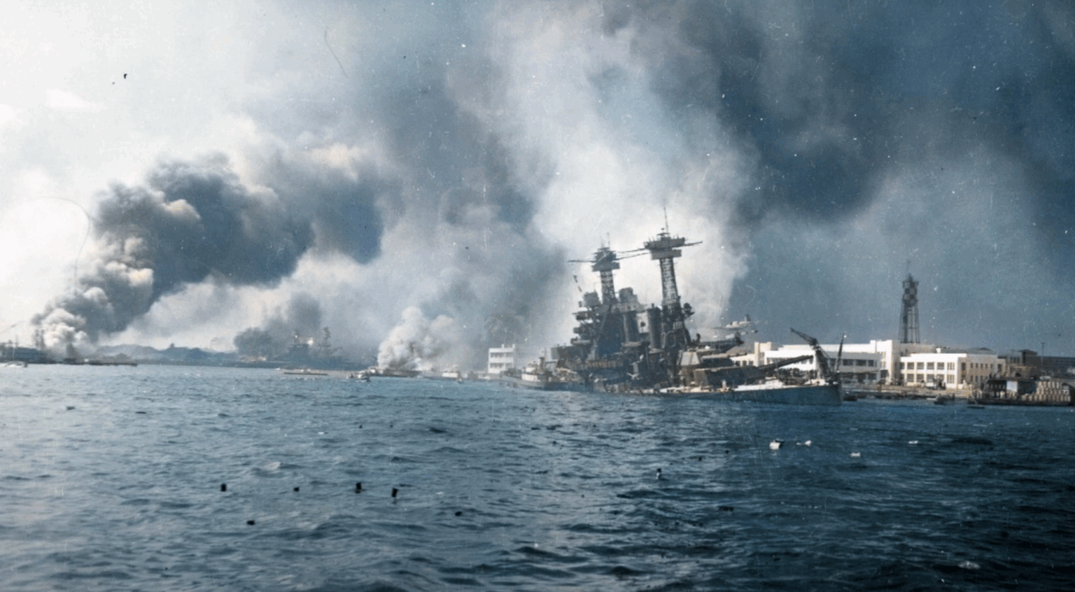 Watch Colorized Footage of the Pearl Harbor Attack and the 2,400 Deaths ...