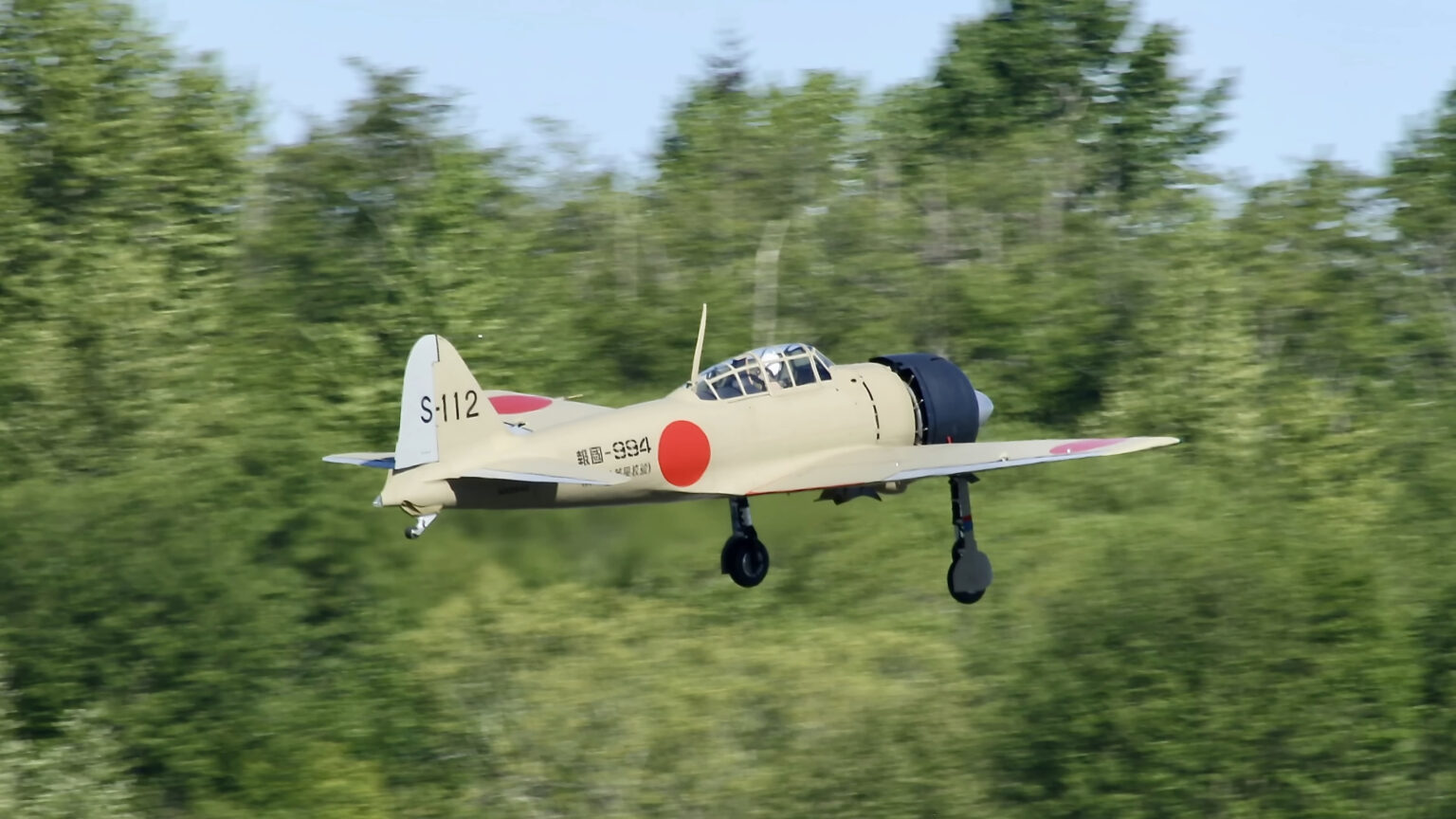 Restored A6M3 Model 32 Zero Flies Again After 80 Years - World War Wings