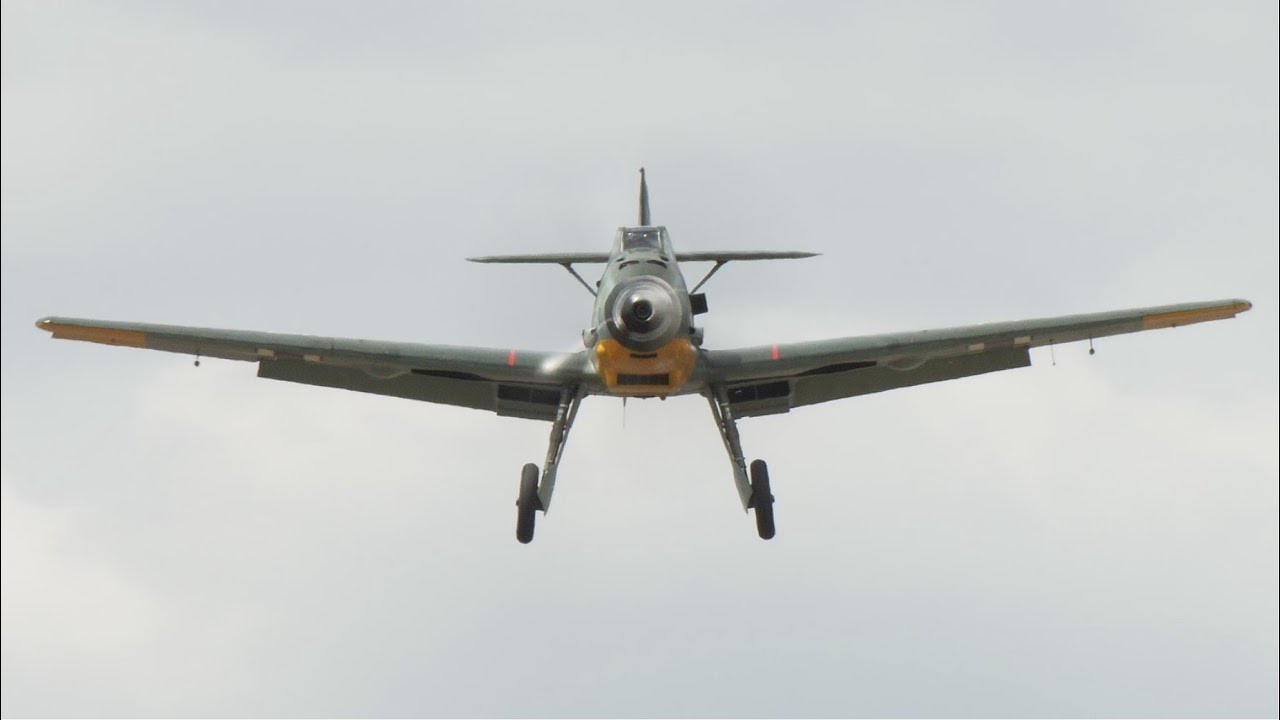 The First Flight of Bf 109 E-4 “Rote 12” - World War Wings