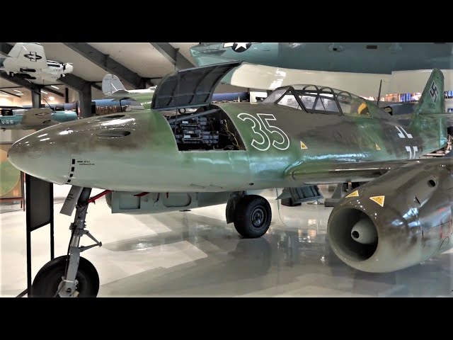 Original Messerschmitt Me 262 two seater "White 35" WALKAROUND - World ...