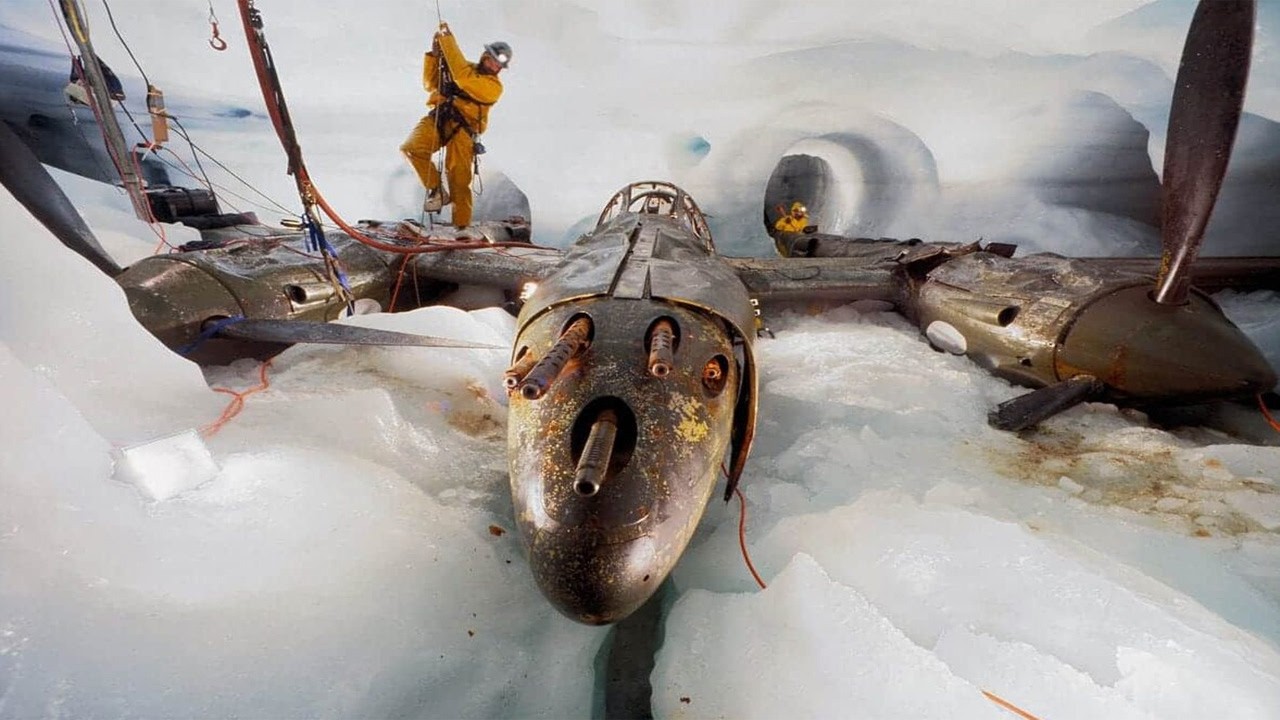 The Airplane Found 264 Feet Underground with the Key Still Inside ...