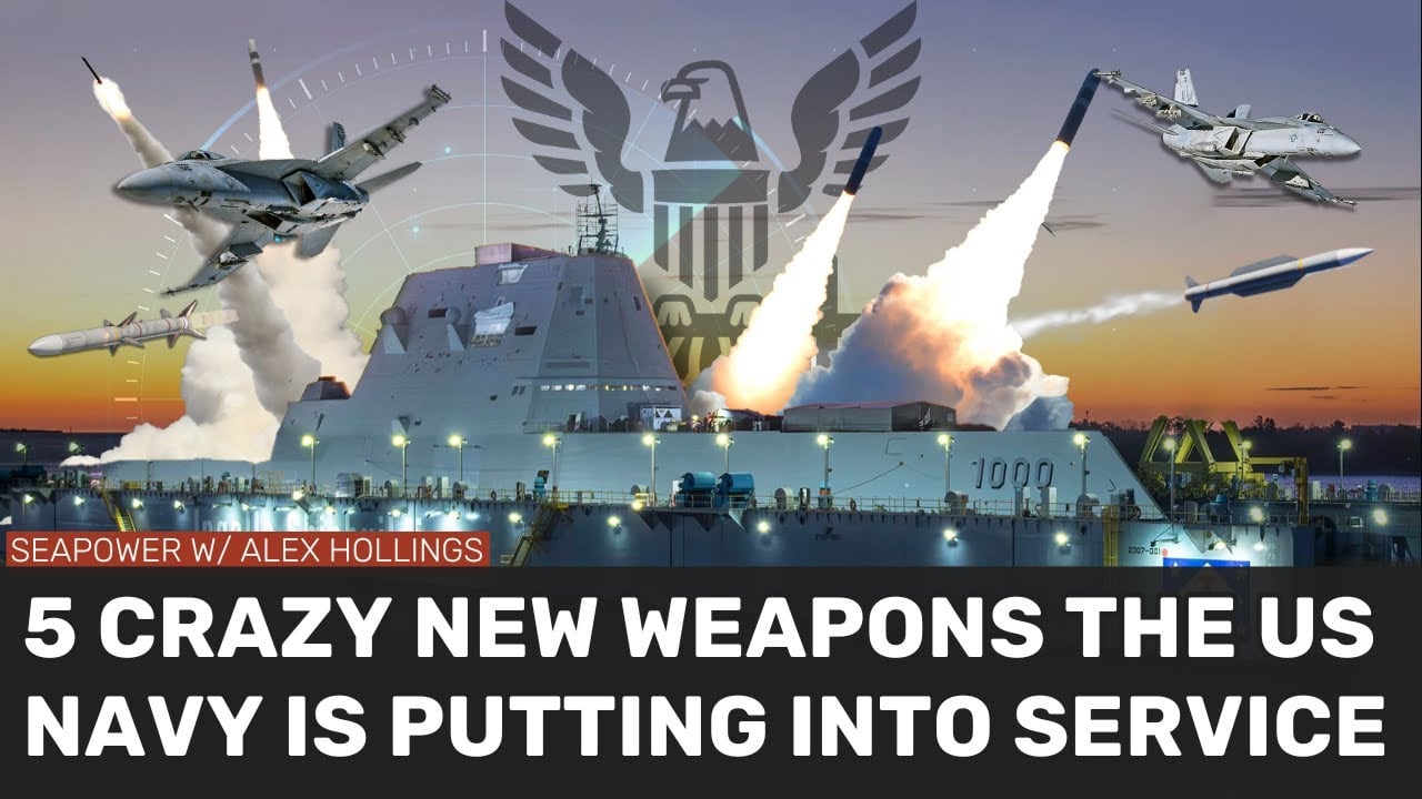 5 Crazy New Weapons Entering Service for the U.S. Navy - World War Wings