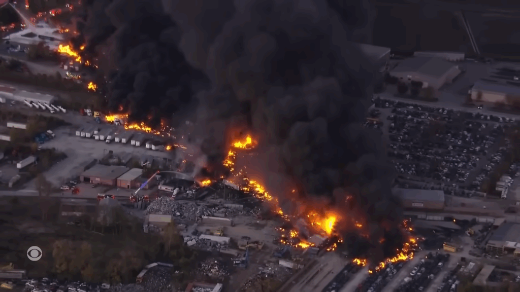 UPS Cargo Plane Erupts in Fireball After Takeoff in Kentucky - World ...