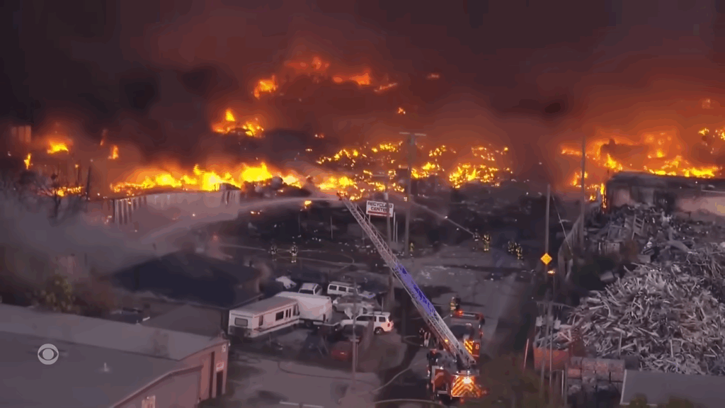 UPS Cargo Plane Erupts in Fireball After Takeoff in Kentucky - World ...