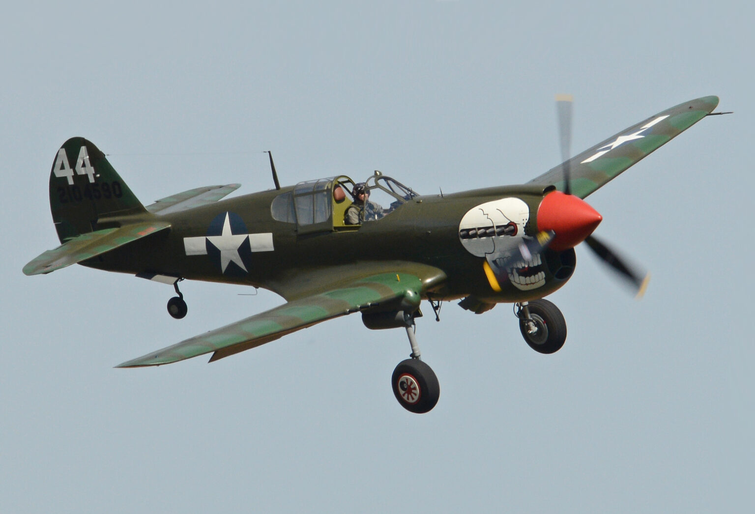 The P-40 Pilot Who Faced 64 Enemy Fighters Alone and Pulled Off a ...