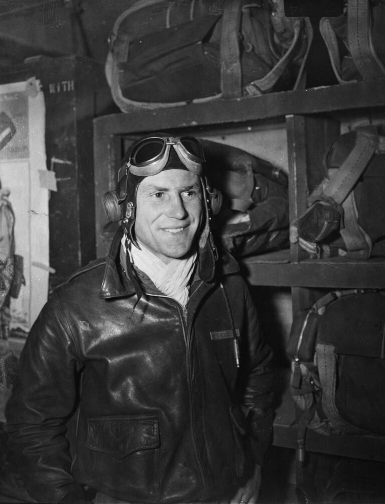 The Story of Captain Robert S. Johnson Who Took Two Hundred Hits and ...