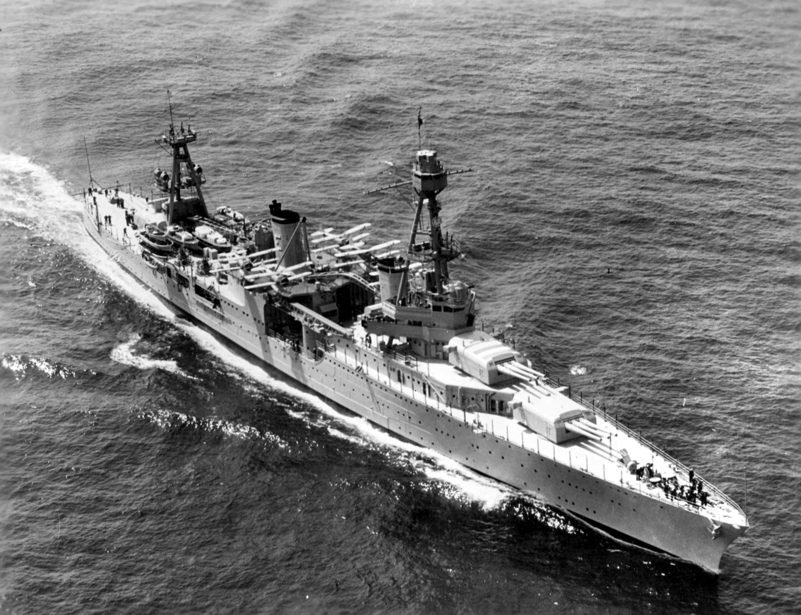 On This Day in WWII (1943): Night Attacks at Rennell Island Leave USS ...