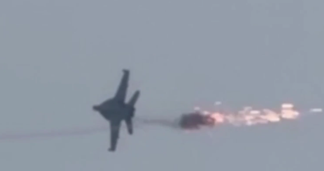 Watch: Super Hornet Narrowly Avoids Missile After Suspected Iranian ...